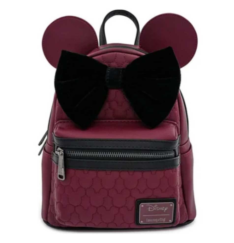 Red With Black Bow Mini Backpack – Ambrie