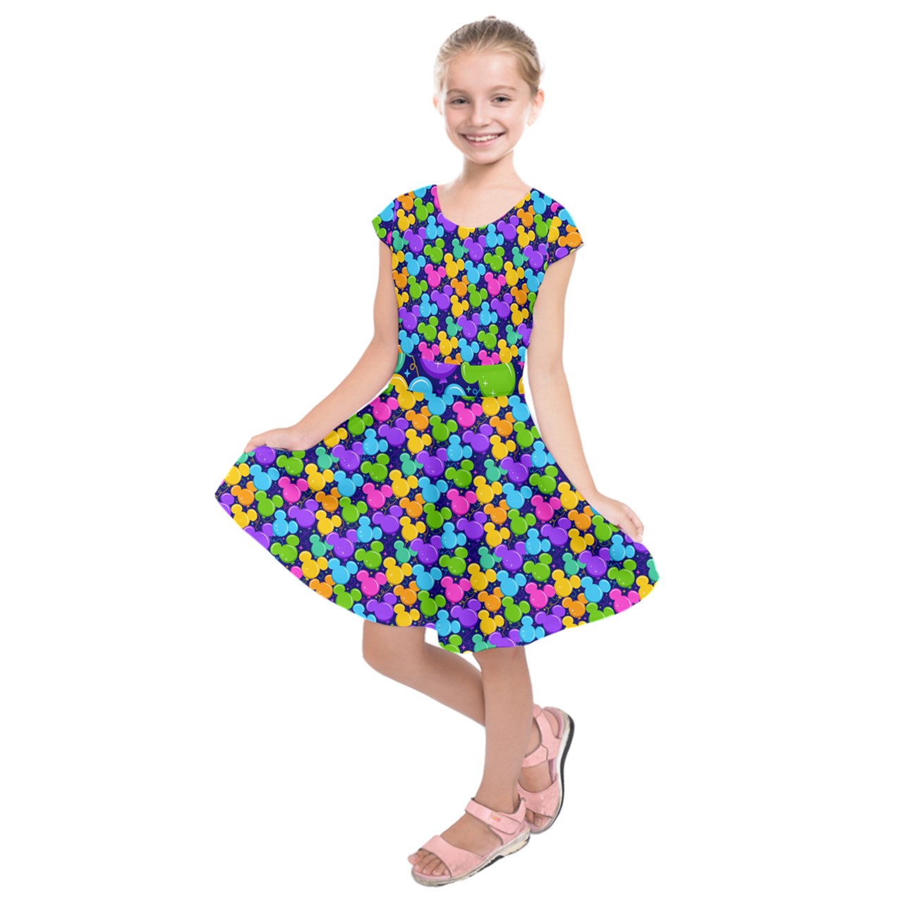 Park Balloons Kids' Short Sleeve Dress – Ambrie