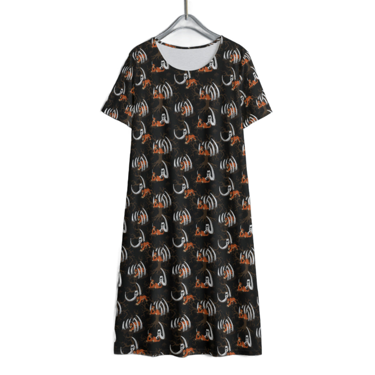 Scar Women's Swing Dress With Short Sleeve – Ambrie