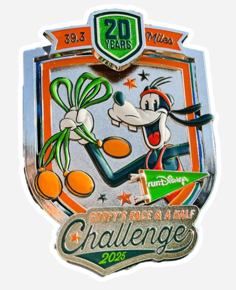 Goofy Challenge Medal Disney Sticker – Ambrie