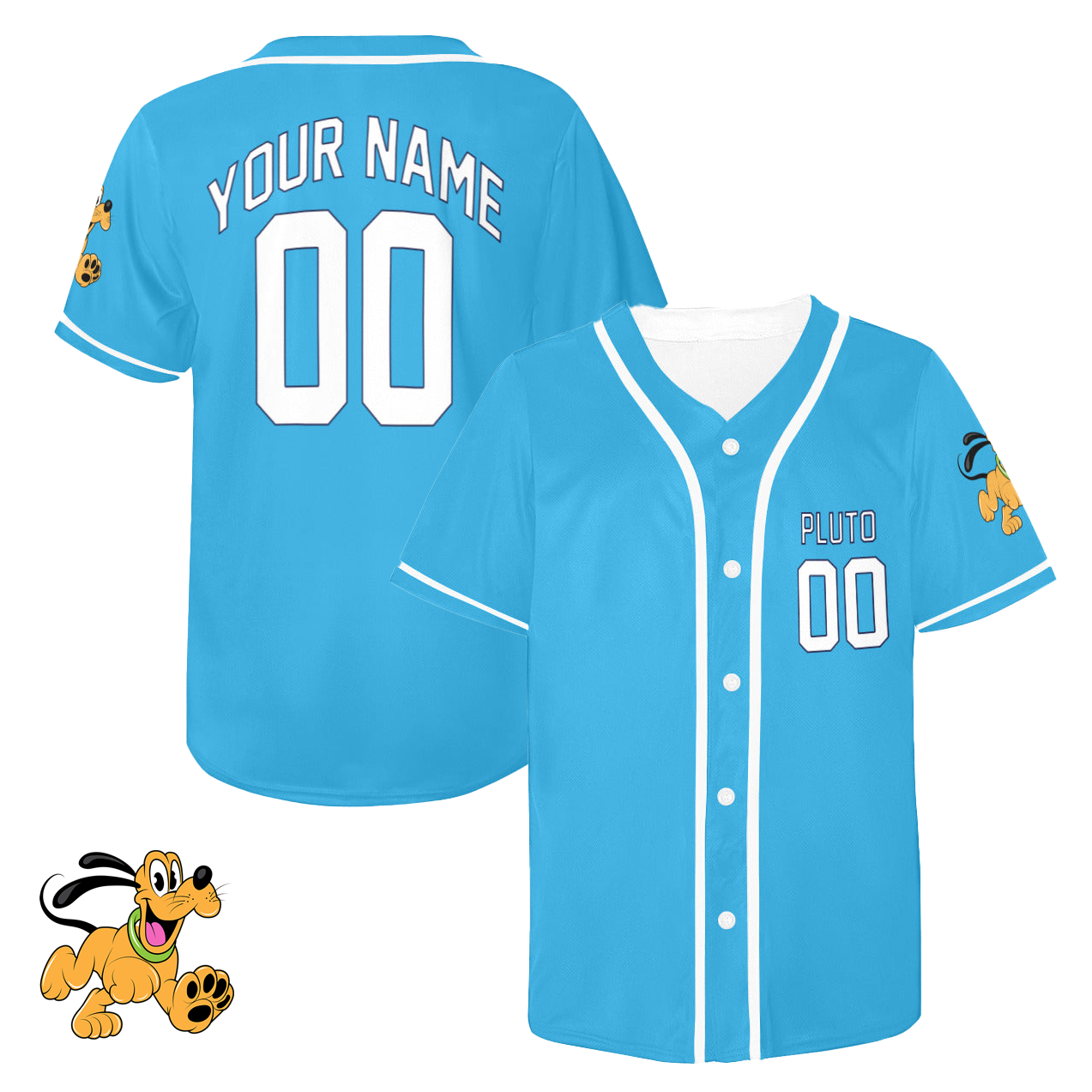 Running Pluto Customizable Jersey (Adults And Kids Sizes) – Ambrie