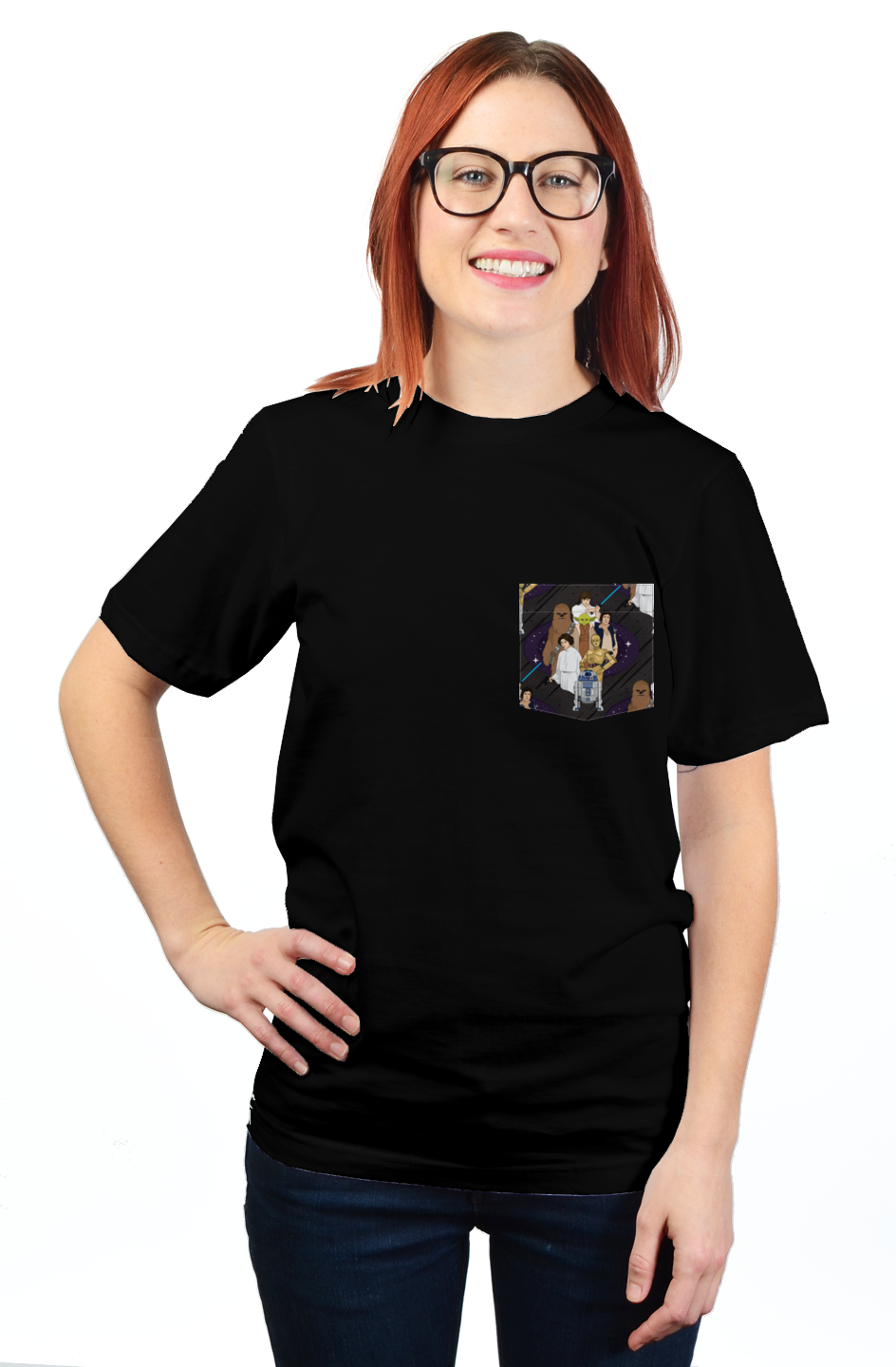 Star Wars Heroes Pocket Tee – Ambrie