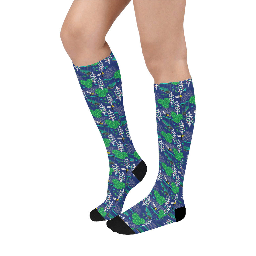 Living With The Land Over-The-Calf Socks – Ambrie
