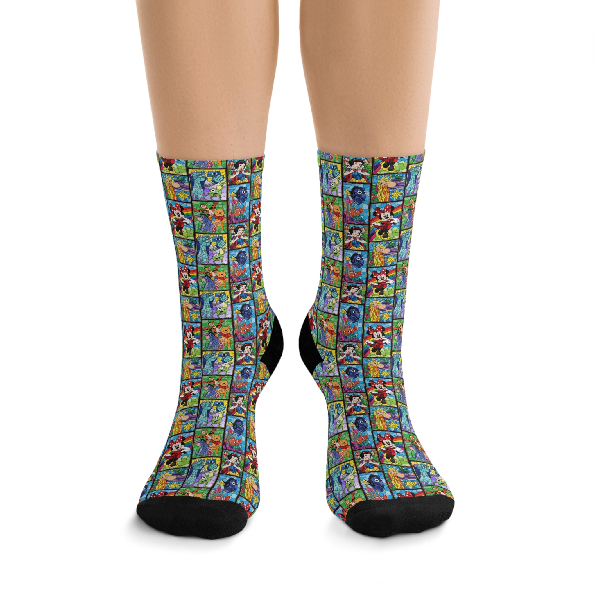 Stained Glass Characters Socks – Ambrie