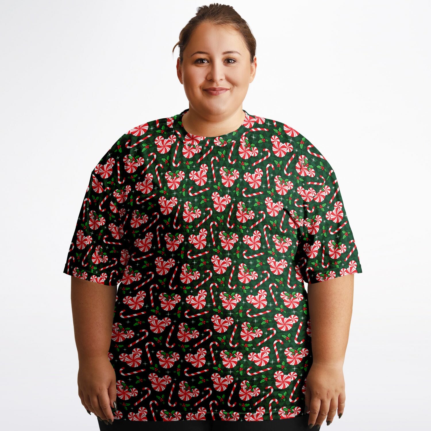 Christmas Peppermint Unisex Plus-size T-Shirt – Ambrie