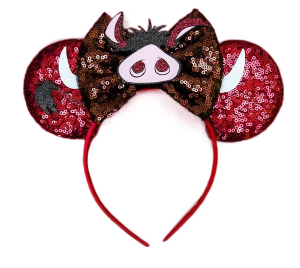 Disney Lion King Pumba Ears For Adults Headband Hair Accessory – Ambrie