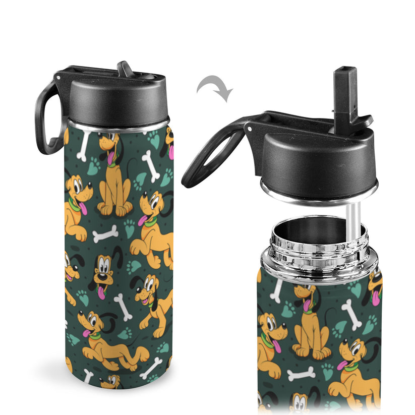 Disney Pluto Life Is Better With A Dog Insulated Water Bottle – Ambrie