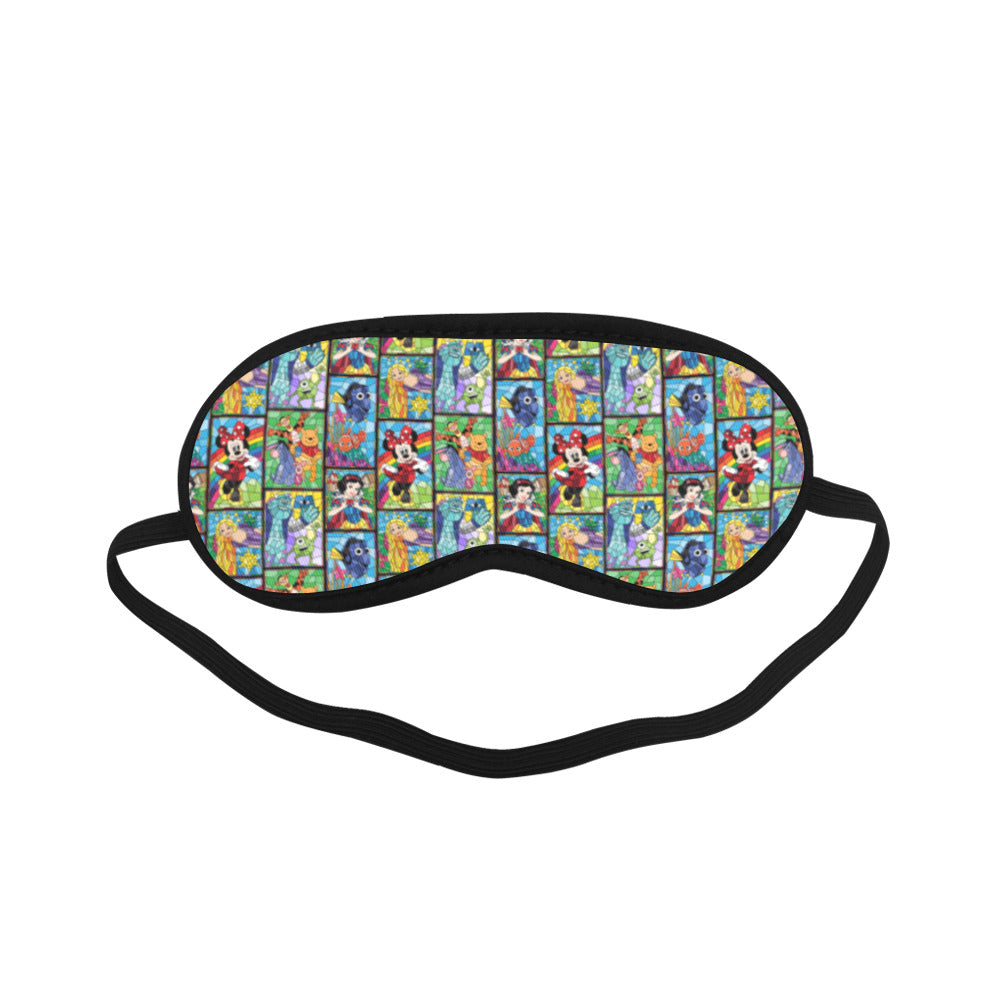 Stained Glass Characters Sleeping Mask – Ambrie