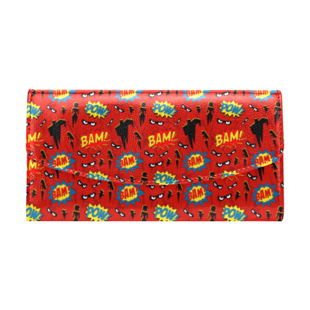 Super Heroes Women's Flap Wallet – Ambrie